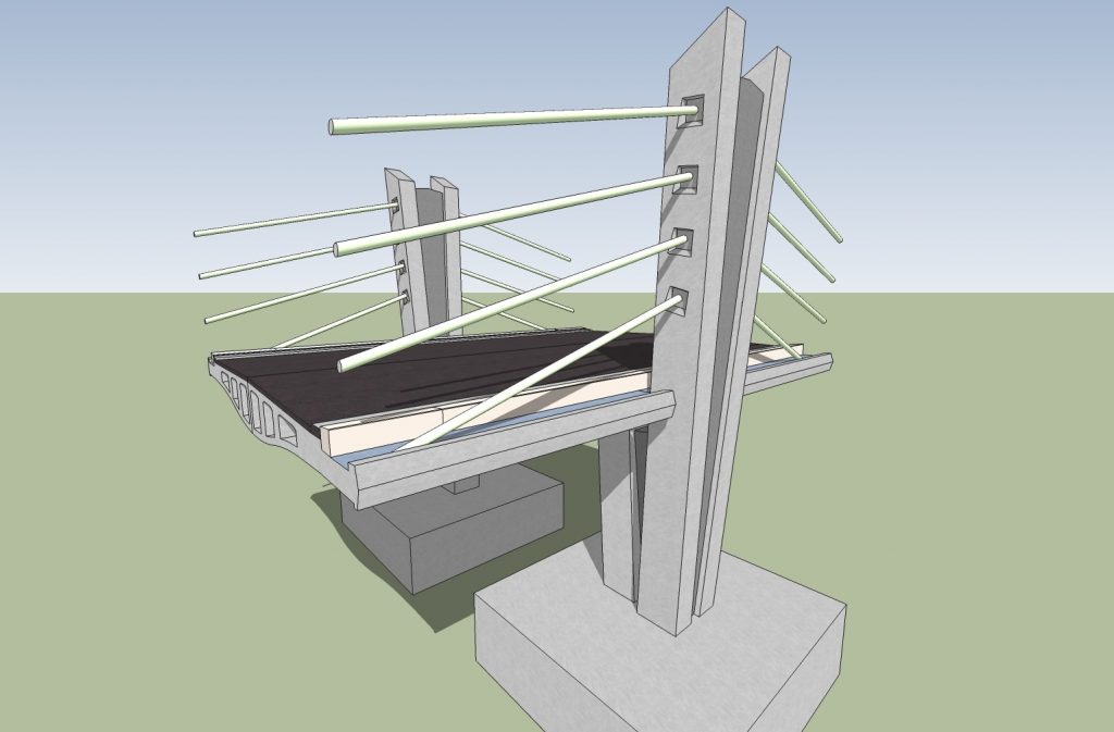 First extradosed bridge in Ireland