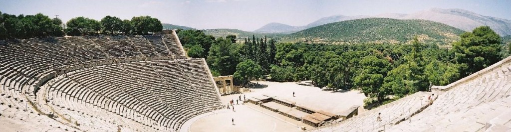 The evolution of theatre which accompanied (and drove) the evolution of ...