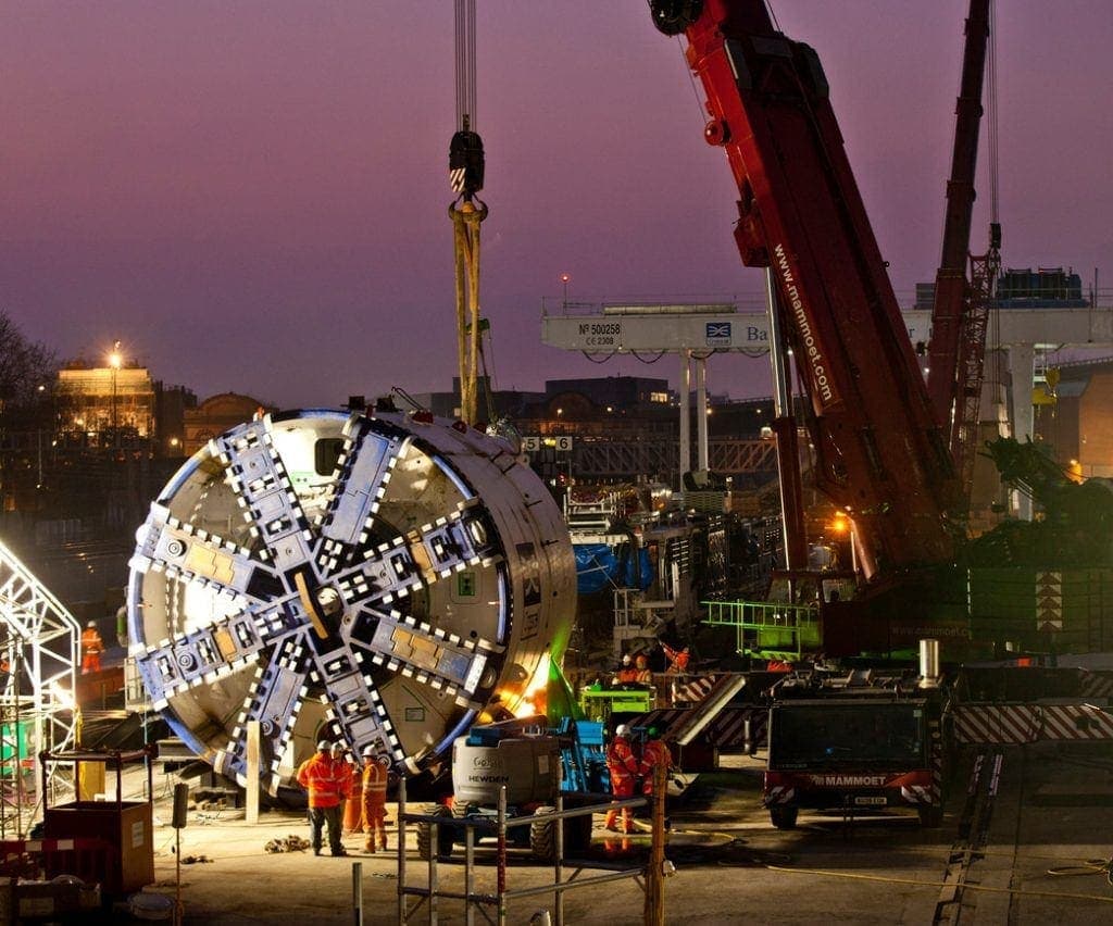 Meet the giant tunnelling machines working on underground projects ...