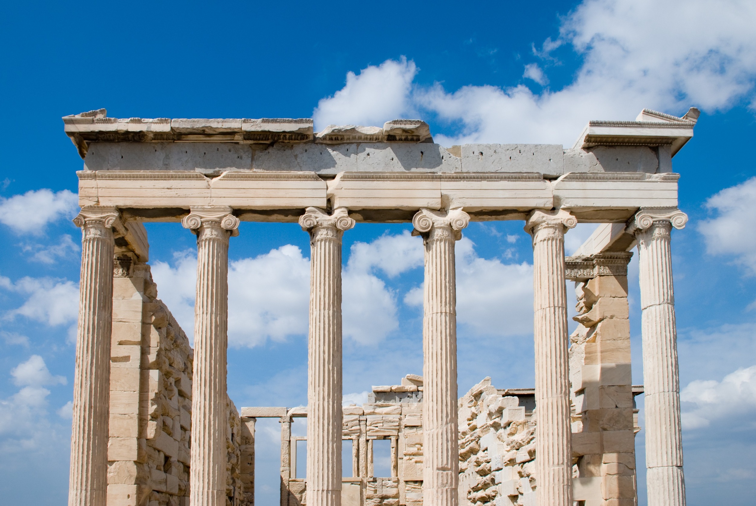 The ancient Greek system of plumbing that still exists next to the ...